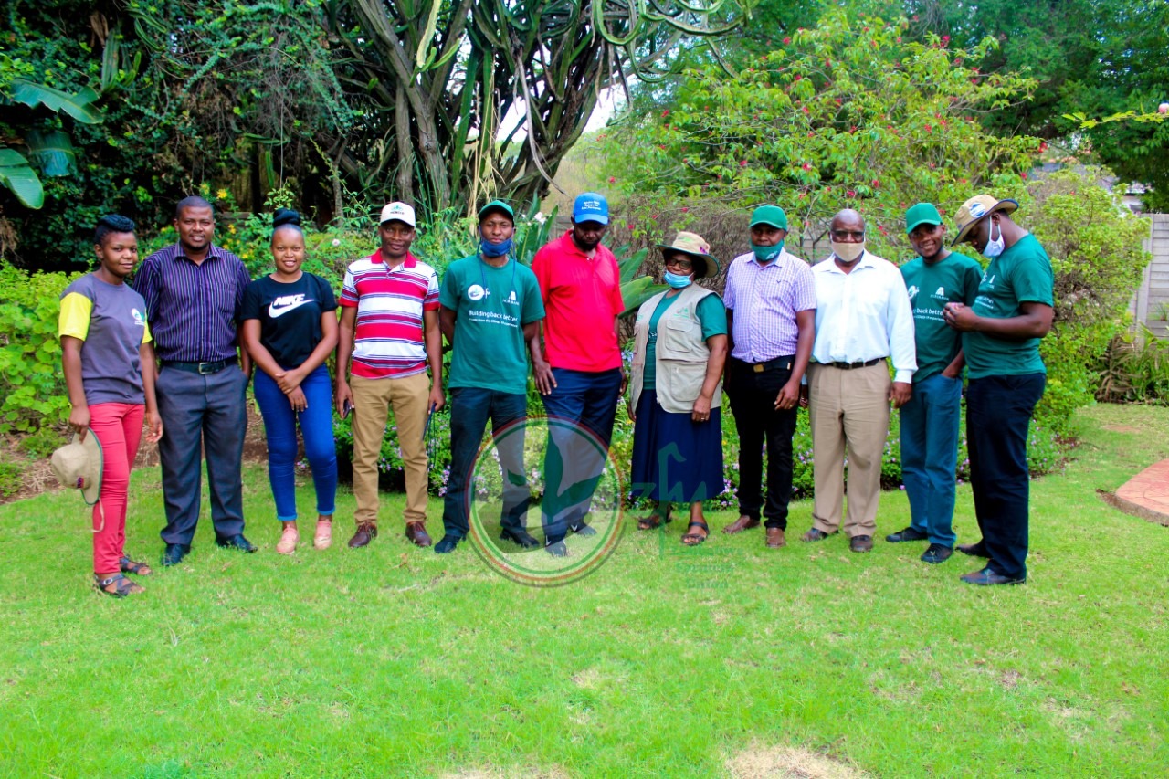 Technical team of Zimbabwe Farmers Union reinforcing training capacity ...